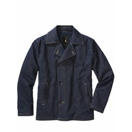 Mey & Edlich Mey & Edlich Herren Denim-Caban Blau 99 % Baumwolle, 1 % Elasthan
