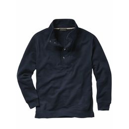 Mey & Edlich Mey & Edlich Herren Landgang-Troyer Blau 100 % Baumwolle (bio)