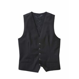 Mey & Edlich Mey & Edlich Herren Power Move-Anzugweste Schwarz 53 % Polyester, 43 % Schurwolle, 4 % Elasthan