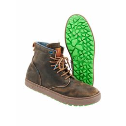 Satorisan S.L Herren Premium-Boot Hida Grau Obermaterial: Rindvelours