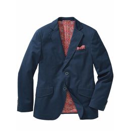 Mey & Edlich Mey & Edlich Herren Casual-Sakko Blau 98 % Baumwolle, 2 % Elasthan