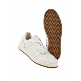 Mey & Edlich Mey & Edlich Herren Gro&szlig;es-Tennis-Sneaker Wei&szlig; Obermaterial: Rindleder