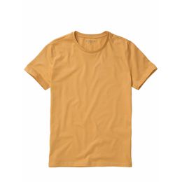 Mey & Edlich Mey & Edlich Herren Benchmark-Color-Shirt Gelb 100 % Baumwolle
