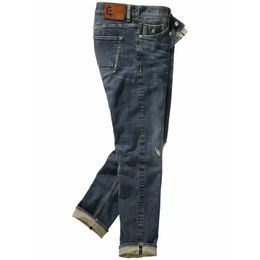 Mey & Edlich Mey & Edlich Herren Gerockte Selvedge-Jeans Blau 98 % Baumwolle, 2 % Elasthan
