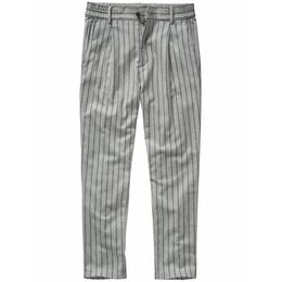 Mey & Edlich Mey & Edlich Herren Streiflings-Anzughose Grau 68 % Schurwolle, 30 % Polyester, 2 % Elasthan