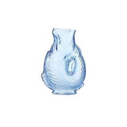 HOME STORY Vase blau Glas Ma&szlig;e (cm): B: 10 H: 24 &raquo; H&ouml;ffner