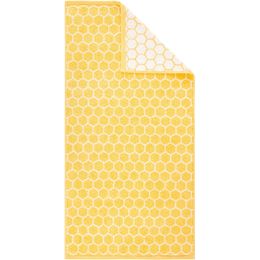 Handt&uuml;cher Dyckhoff "Pure Natural Honey", gelb, B:50cm L:100cm, Frottier, Baumwolle, Handt&uuml;cher, BIO Baumwolle, GOTS