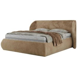 H&ouml;ffner Polsterbett mit Bettkasten Caela Classic &brvbar; beige &brvbar; Ma&szlig;e (cm): B: 245 H: 110 &raquo; H&ouml;ffner