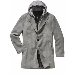 Mey & Edlich Mey & Edlich Herren Chesterfield Plusminus-Mantel Grau 50 % Wolle, 50 % Polyester