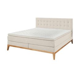 U.N.O uno Boxspringbett Westwood &brvbar; beige &brvbar; Ma&szlig;e (cm): B: 180 H: 109 &raquo; H&ouml;ffner