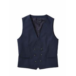 Mey & Edlich Mey & Edlich Herren Eine-f&uuml;r-alle-Weste Blau Obermaterial: 54 % Polyester, 44 % Wolle, 2 % Elasthan