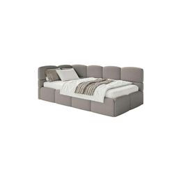 Selsey Polsterliege mit Bettkasten Cloudy grau Ma&szlig;e (cm): B: 220 H: 88 &raquo; H&ouml;ffner