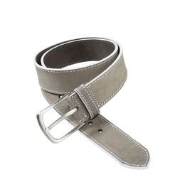 Mey & Edlich Mey & Edlich Herren Wei&szlig;stich-G&uuml;rtel Grau Breite: ca