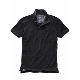 Grubenhelden Herren Zeche-Prosper-Polo Schwarz 100 % Baumwolle
