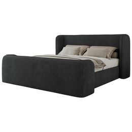H&ouml;ffner Polsterbett mit Lattenrost Emora Classic Duo grau Ma&szlig;e (cm): B: 183 H: 111 &raquo; H&ouml;ffner