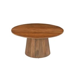 H&ouml;ffner Couchtisch Mango Natural holzfarben Ma&szlig;e (cm): H: 38 &Oslash;: 80 &raquo; H&ouml;ffner