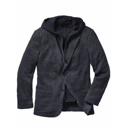Mey & Edlich Mey & Edlich Herren 2-in-1-Sakko Blau Oberstoff und Kapuze: 95 % Baumwolle, 5 % Elasthan