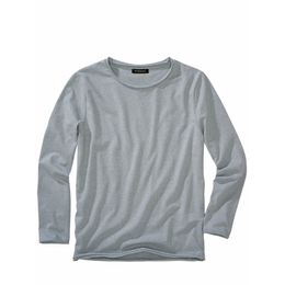 Mey & Edlich Mey & Edlich Herren Zuckerwatte-Longsleeve Blau 100 % Baumwolle (je 50 % bio und recycelt)