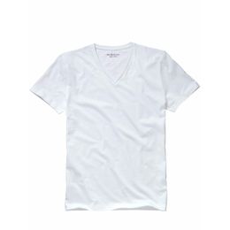 Mey & Edlich Mey & Edlich Herren Benchmark-Shirt V-Neck Doppelpack Wei&szlig; 100 % Baumwolle