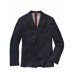 Mey & Edlich Mey & Edlich Herren Formelles Jogginganzugsakko Blau 35 % Wolle, 26 % Baumwolle, 23 % Polyester, 13 % Polyamid