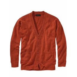 Mey & Edlich Mey & Edlich Herren Sundowner-Cardigan Braun 100 % Baumwolle