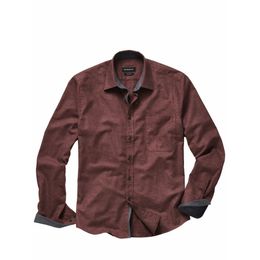 Mey & Edlich Mey & Edlich Herren Bikulturelles Hemd Rot 100 % Baumwolle