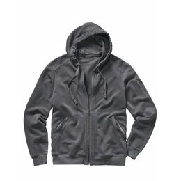Mey & Edlich Mey & Edlich Herren Selbstl&auml;ufer-Sweatjacke Grau 100 % Baumwolle (bio)