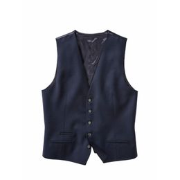Mey & Edlich Mey & Edlich Herren Power Move-Anzugweste Blau 53 % Polyester, 43 % Schurwolle, 4 % Elasthan