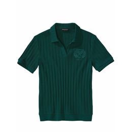 Mey & Edlich Mey & Edlich Herren Gr&uuml;nderzeit-Polo Gr&uuml;n 100 % Baumwolle