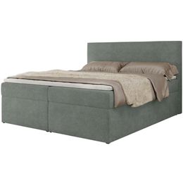 H&ouml;ffner Boxbett mit Bettkasten Jaguar &brvbar; grau &brvbar; Ma&szlig;e (cm): B: 144 H: 119 &raquo; H&ouml;ffner