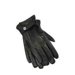 Pearlwood Herren Alltagshandschuhe Schwarz 100 % Schafleder