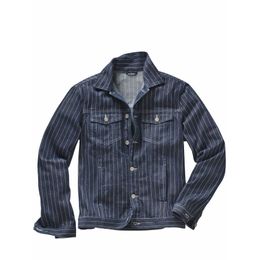 Mey & Edlich Mey & Edlich Herren Streifz&uuml;ge-Jeansjacke Blau 100 % Baumwolle