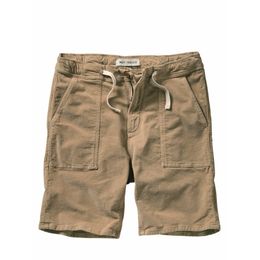 Mey & Edlich Mey & Edlich Herren Profil-Shorts Beige 98 % Baumwolle, 2 % Elasthan