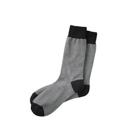 Mey & Edlich Mey & Edlich Herren Kaffeemuster-Socke Schwarz 80 % Baumwolle, 20 % Polyamid