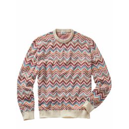 Gallia Herren Pullover Kunz Beige 90 % Baumwolle, 10 % Polyamid