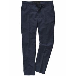 Mey & Edlich Mey & Edlich Herren Bleib-anders-Anzughose Blau 55 % Baumwolle, 45 % Leinen