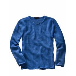 Mey & Edlich Mey & Edlich Herren Upcycled Sweater Blau 95 % Baumwolle (mindestens 65 % recycelt), 5 % andere Fasern (recycelt)