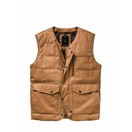 Mey & Edlich Mey & Edlich Herren Drunter & Dr&uuml;ber-Weste Beige Obermaterial: 59 % Polyester, 41 % Baumwolle