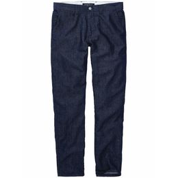 Mey & Edlich Mey & Edlich Herren Sommer-Denim-Chino Blau 65 % Baumwolle, 35 % Leinen