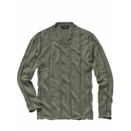 Mey & Edlich Mey & Edlich Herren Estate-Pullover Gr&uuml;n 58 % Leinen, 42 % Baumwolle