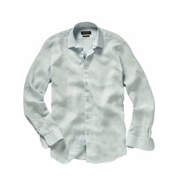 Mey & Edlich Mey & Edlich Herren Prestige-Leinenhemd Blau 100 % Leinen