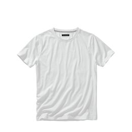 Mey & Edlich Mey & Edlich Herren Gef&auml;hrten-T-Shirt Wei&szlig; 100 % Baumwolle