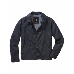 Mey & Edlich Mey & Edlich Herren Dry-Wax-Harrington Blau 100 % Baumwolle