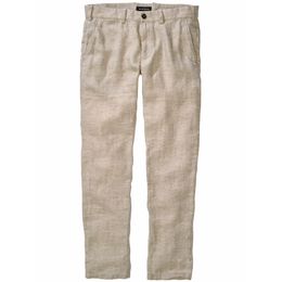 Mey & Edlich Mey & Edlich Herren Ibiza-Anzughose Beige 100 % Leinen