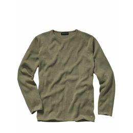 Mey & Edlich Mey & Edlich Herren Gef&auml;hrten-Sweater Gr&uuml;n 100 % Baumwolle (bio)