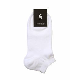 Mey & Edlich Mey & Edlich Herren Immer-da-F&uuml;&szlig;ling Twinpack Wei&szlig; 80 % Baumwolle, 18 % Polyamid, 2 % Elasthan