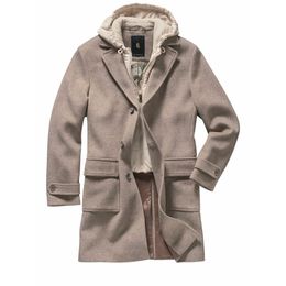 Mey & Edlich Mey & Edlich Herren Cocooning-Mantel Beige 50 % Wolle, 50 % Polyester (recycelt)