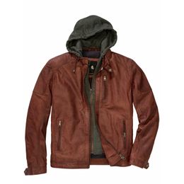 Mey & Edlich Mey & Edlich Herren Hausboot-Lederjacke Braun 100 % Lammleder