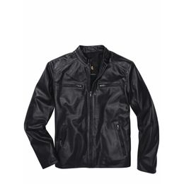 Mey & Edlich Mey & Edlich Herren Luft-und-Leder-Blouson Blau Lammnappa