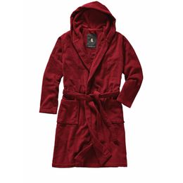 Mey & Edlich Mey & Edlich Herren Spa-Bademantel Rot 100 % Baumwolle